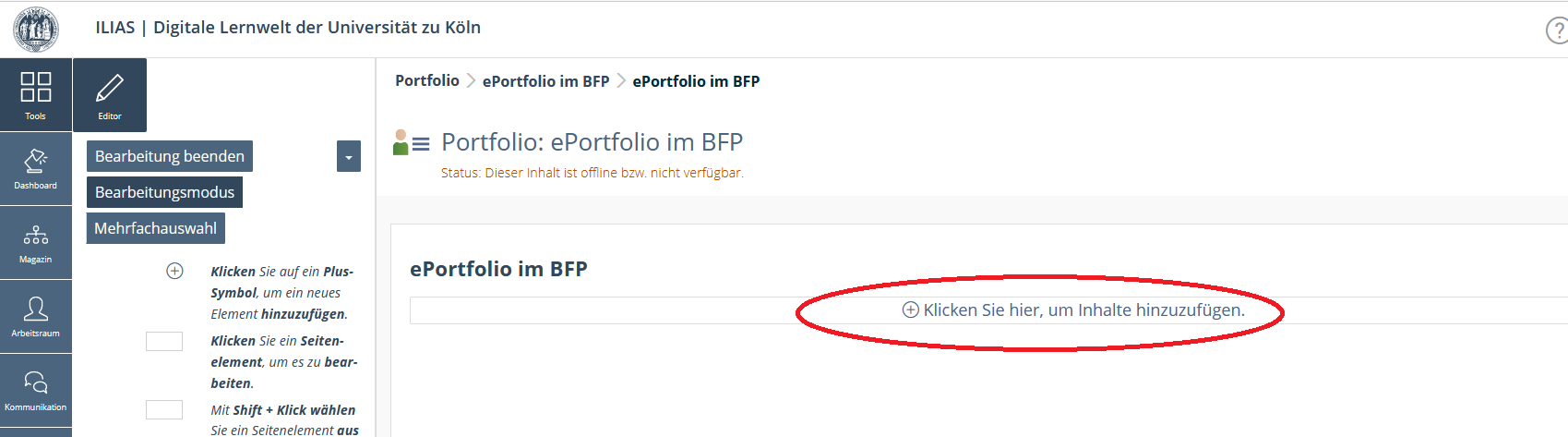 FAQ ePortfolio - ZfL Lernen